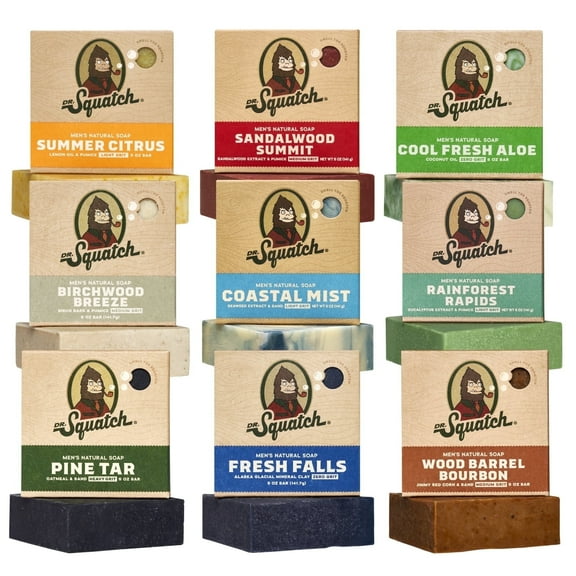 Dr. Squatch x Minecraft Diamond Scrub Bar Soap for Men Limited Edition ...