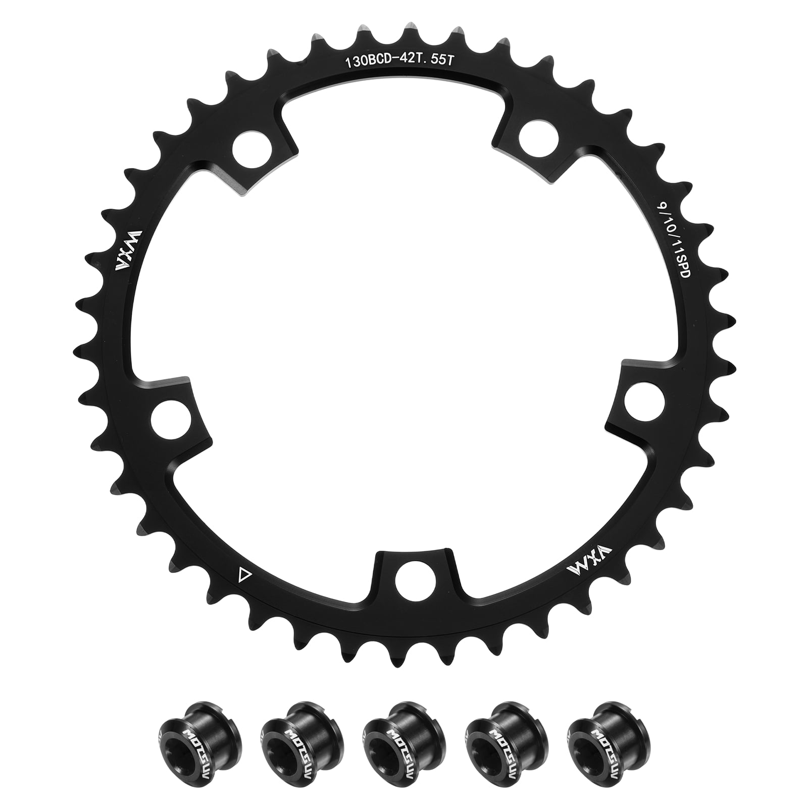 Click here for Uxcell 130bcd Bike Chainring Set 42t Round Narrow... prices
