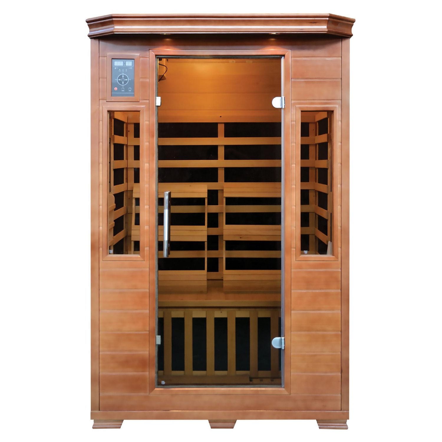 Click here for Heat Wave 2-Person Hemlock Premium Infrared Sauna... prices