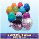 CrystaLynx Dragons, 12.5-inch Articulated Dragon Figure & Display Egg ...