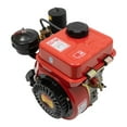 Diesel Engine 196cc 4 Stroke Single Cylinder Forced Air Cooling Diesel ...