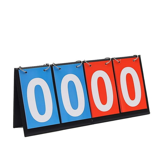 Flip Score Counter For Table Tennis And Basketball,4-digit - Walmart.ca