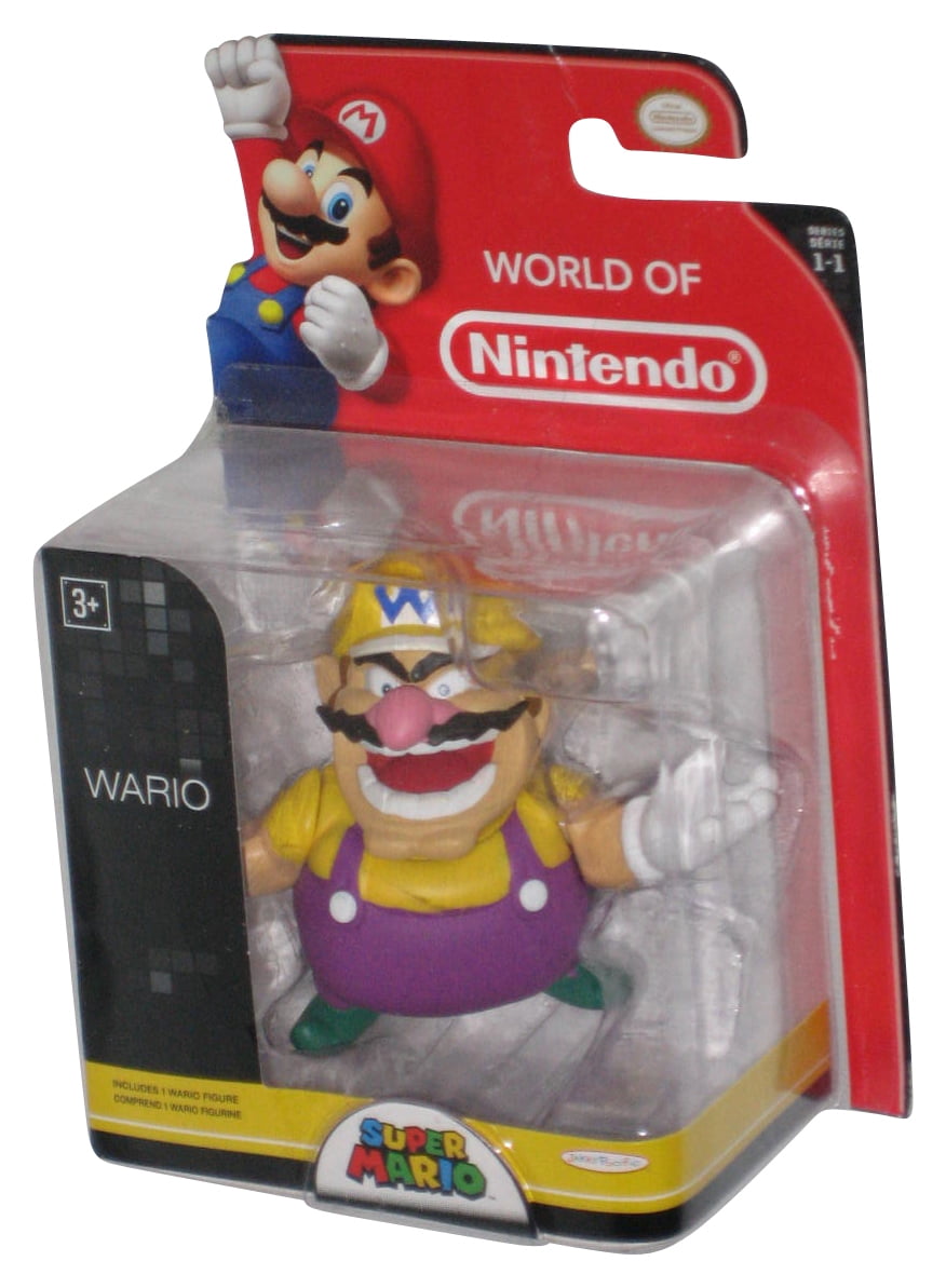World Of Nintendo Super Mario Bros Wario 2014 Jakks Pacific Figure