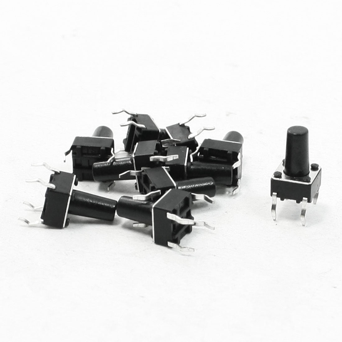 Click here for Unique Bargains 10 Pcs 6x6x10mm 4 Pins Dip Pcb Mom... prices