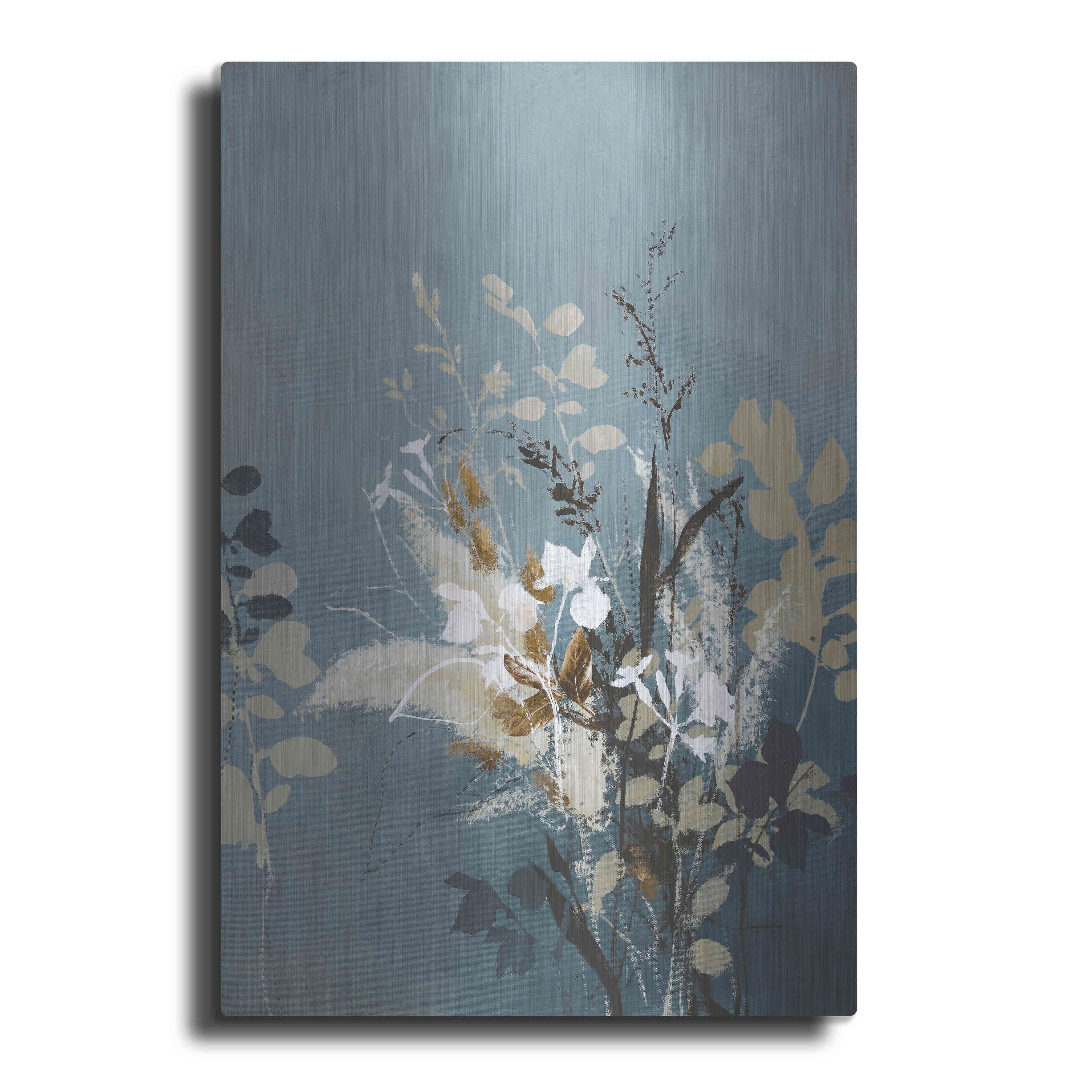Luxe Metal Art 'Light Leaves 4' by Design Fabrikken, Metal Wall Art, 24 ... Luxe Metal Art 'Light Leaves 4' by Design Fabrikken, Metal Wall Art, 24 ...