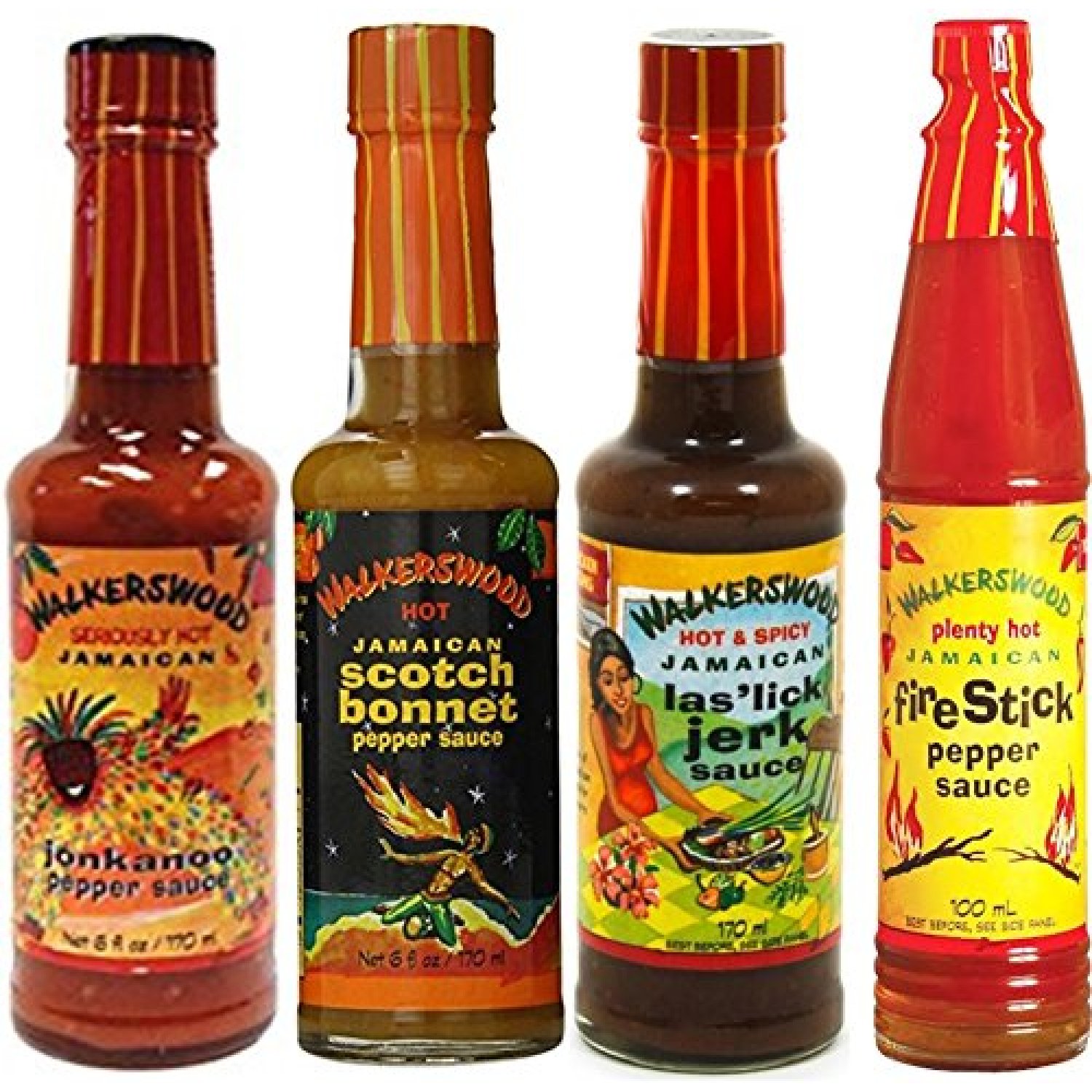 Hyyyyh Hot Sauces Variety Pack 4pk