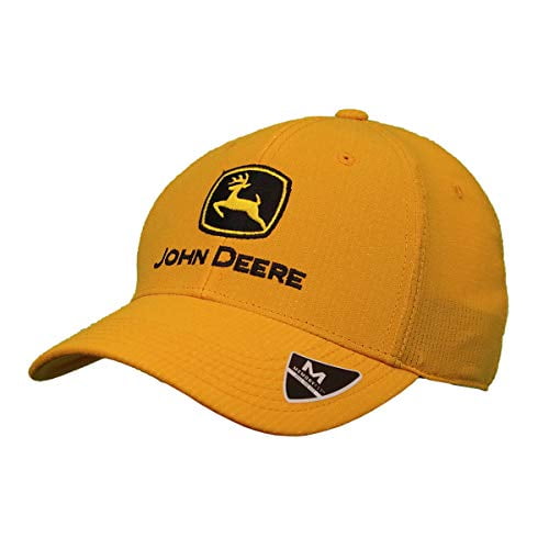 John Deere - John Deere Men's Yellow C&F Cap - LP70336 - Walmart.com ...