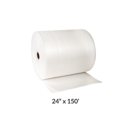 Foam Wrap Roll 150' x 24" wide 3/32 thick - Shipping Moving Packaging ...