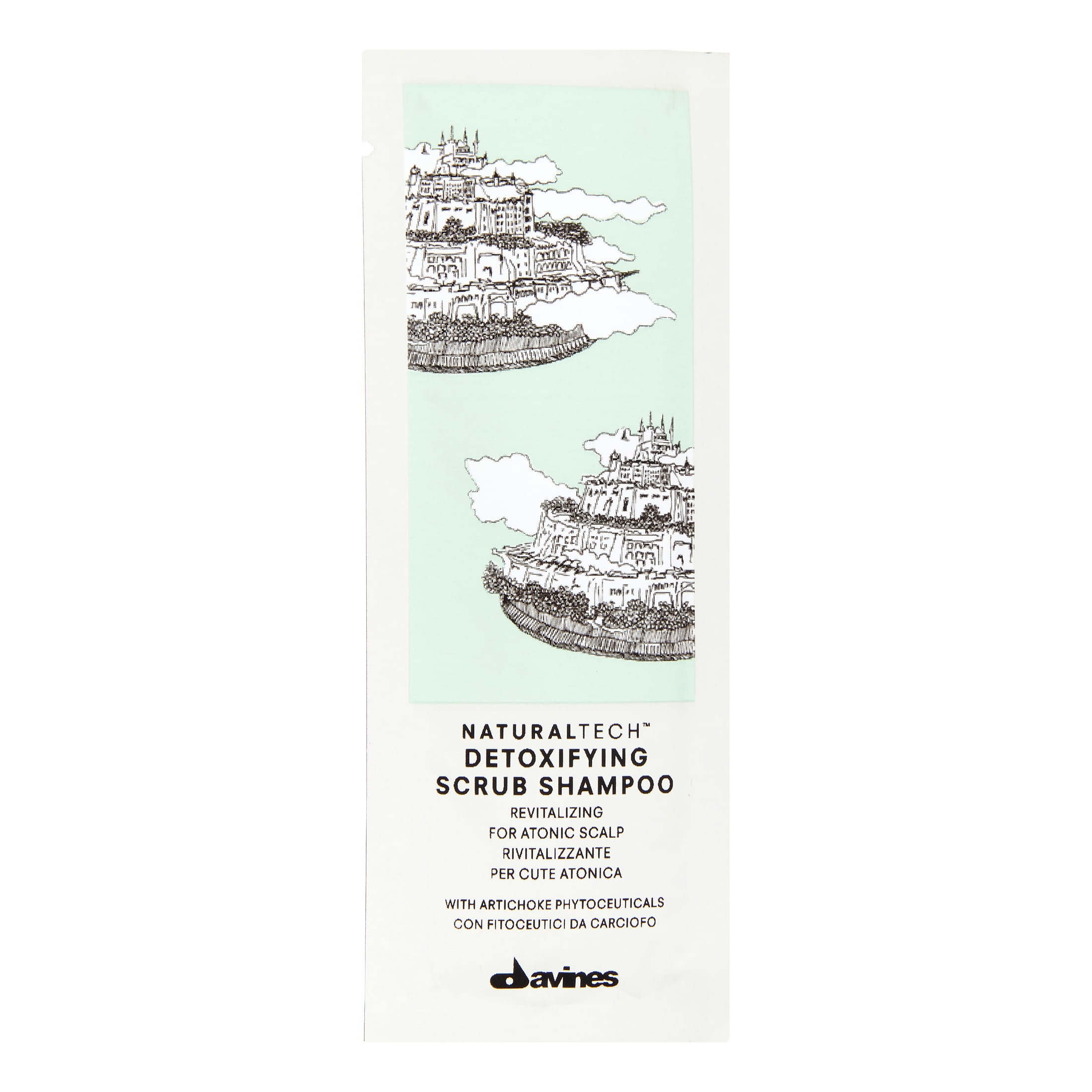 Davines - Davines Natural Tech Detoxifying Scrub Shampoo Sachet Kit, 0.40 Fl Oz, 12 Ct - Walmart ...
