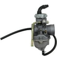 PZ20 Carburetor with Manual Choke Lever for 110cc, 125cc Quad ATV's ...