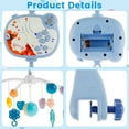 GHOJET Mobile Arm Toy,Baby Crib Mobile Arm Baby Crib Mobile with Music ...