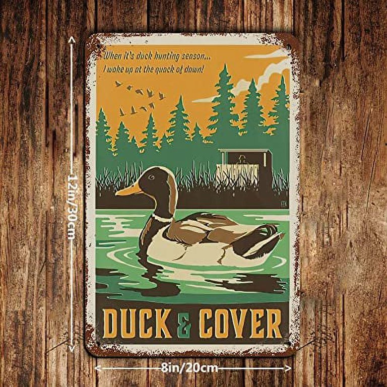 Duck And Cover Poster