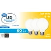 GE 25-Watt G25 Globe Light Bulb, Crystal Clear, Medium Base, Round ...