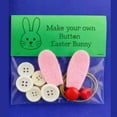 Easter Handmade Button Pendant Craft Kit for Holiday Party Home Wall ...