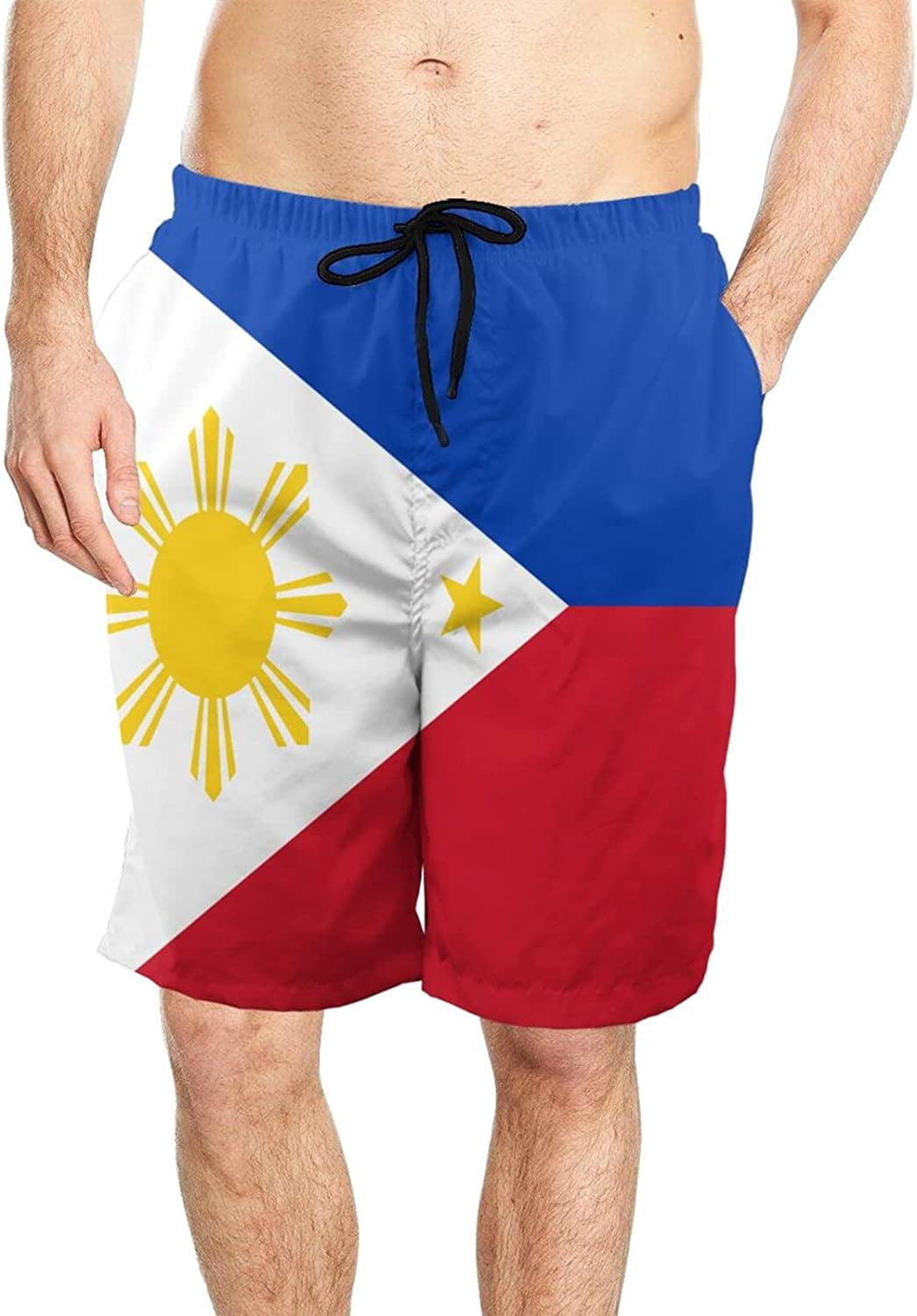 Men's Flag of The Philippines Quick Dry Surf Swim Trunks Beach Board ...