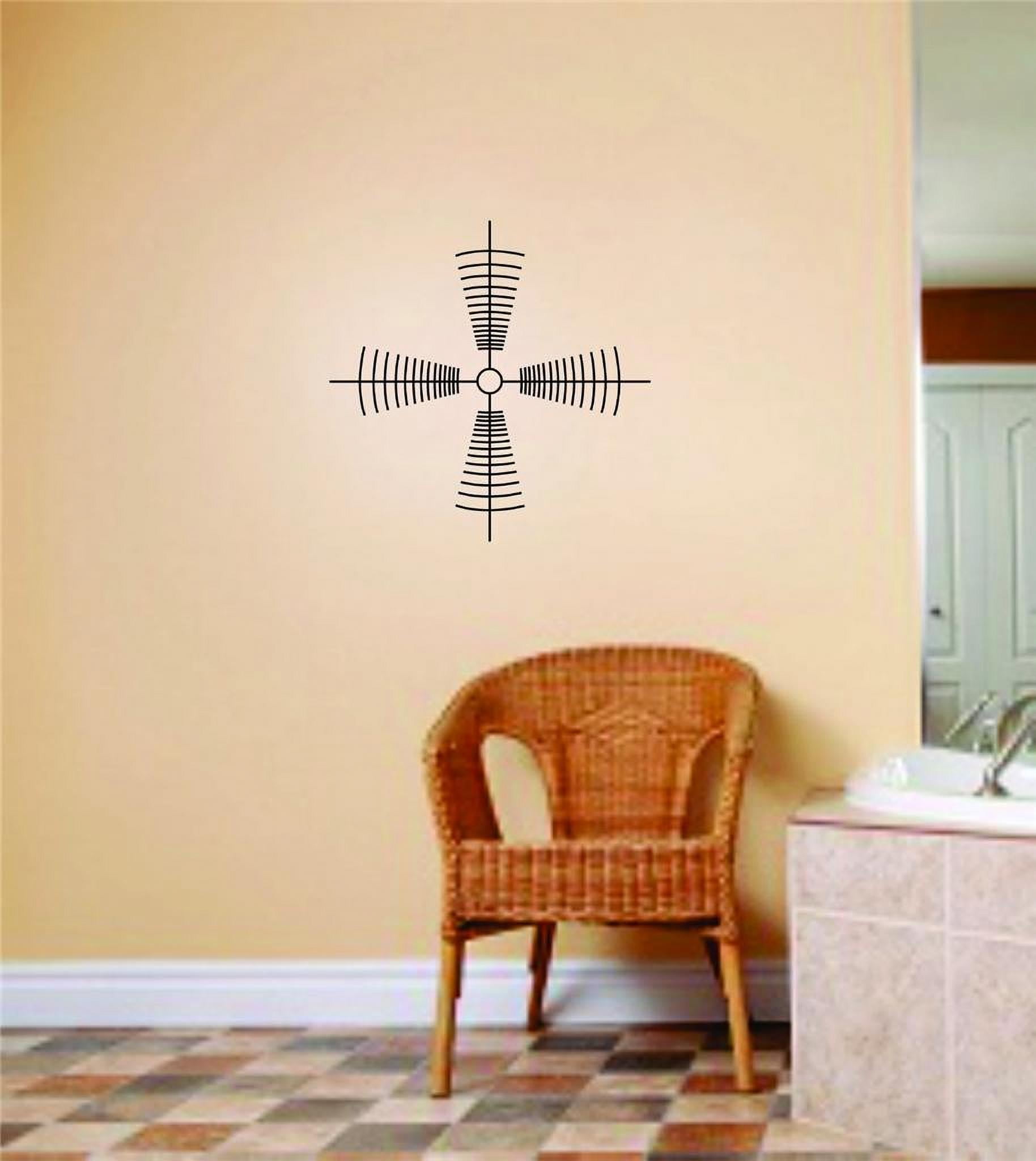 Wall Design Pieces Bullseye Design Gun Shooting Range Hunter Dad Hobby ...