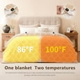 Heated Blanket Electric Full Size - 72“x84“ Heating Blanket with 10 ...