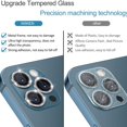 Dteck Camera Lens Protector for iPhone 12 Pro Max, Metal Full Cover ...