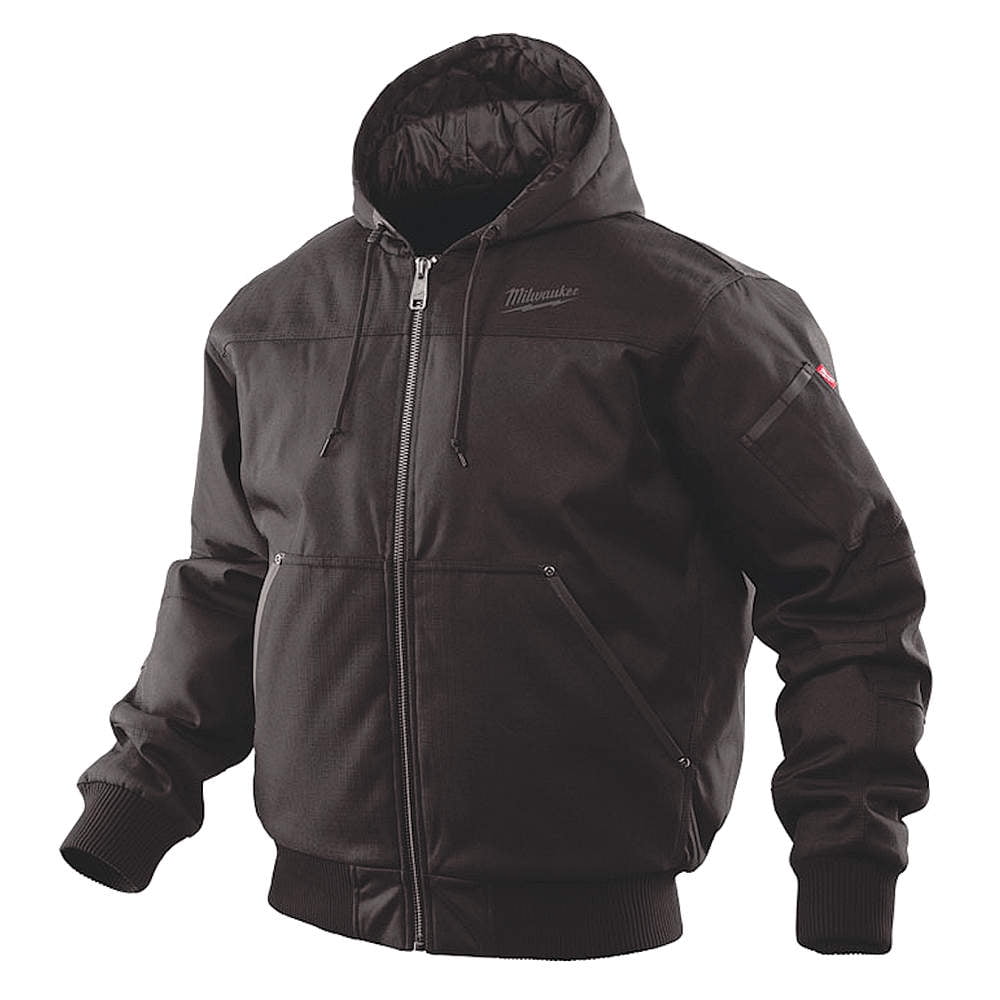 Milwaukee 252B-S Black Work Hooded Jacket - S - Walmart.com