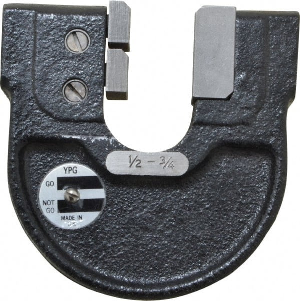 YPG 1/2 to 3/4 Inch, Cast Iron 2x Frame Snap Gage - Walmart.com