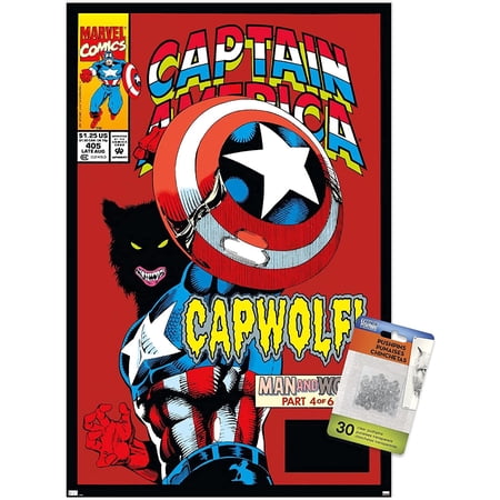 Marvel: Year of the Shield - Captain America Werewolf - Capwolf Wall ...
