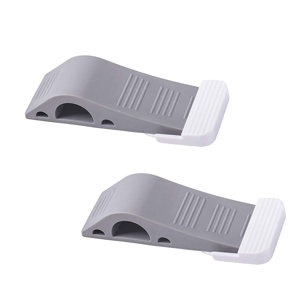2Pcs 12.4x3.9x2.5cm Door Stopper Premium Rubber Door Stops Heavy Duty ...