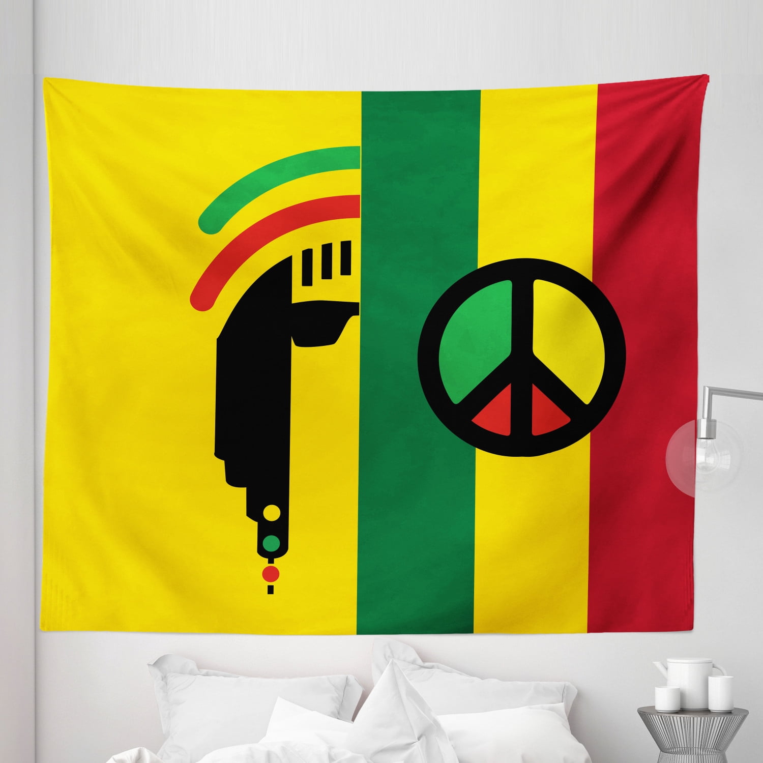 Rasta Tapestry, Iconic Barret Reggae and Jamaican Music Culture Peace ...