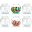 16 oz Clear Mini Plastic Fish Bowls (12 Pack) for Drinks, Decorations ...