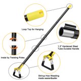 UNTIMATY 47 Inch Garden Hoe Tool, Heavy Duty Handheld Stirrup Hoes for ...