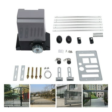 Electric Gate Opener Heavy Duty Aluminium Alloy Gate Opener 551Lbs ...