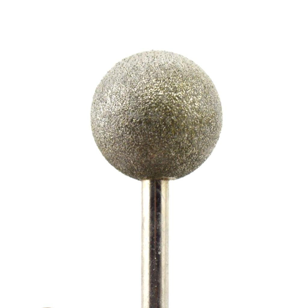 JINGLING 28mm 1-1/8" Spherical Head Diamond Grinding Bit Round Ball ...