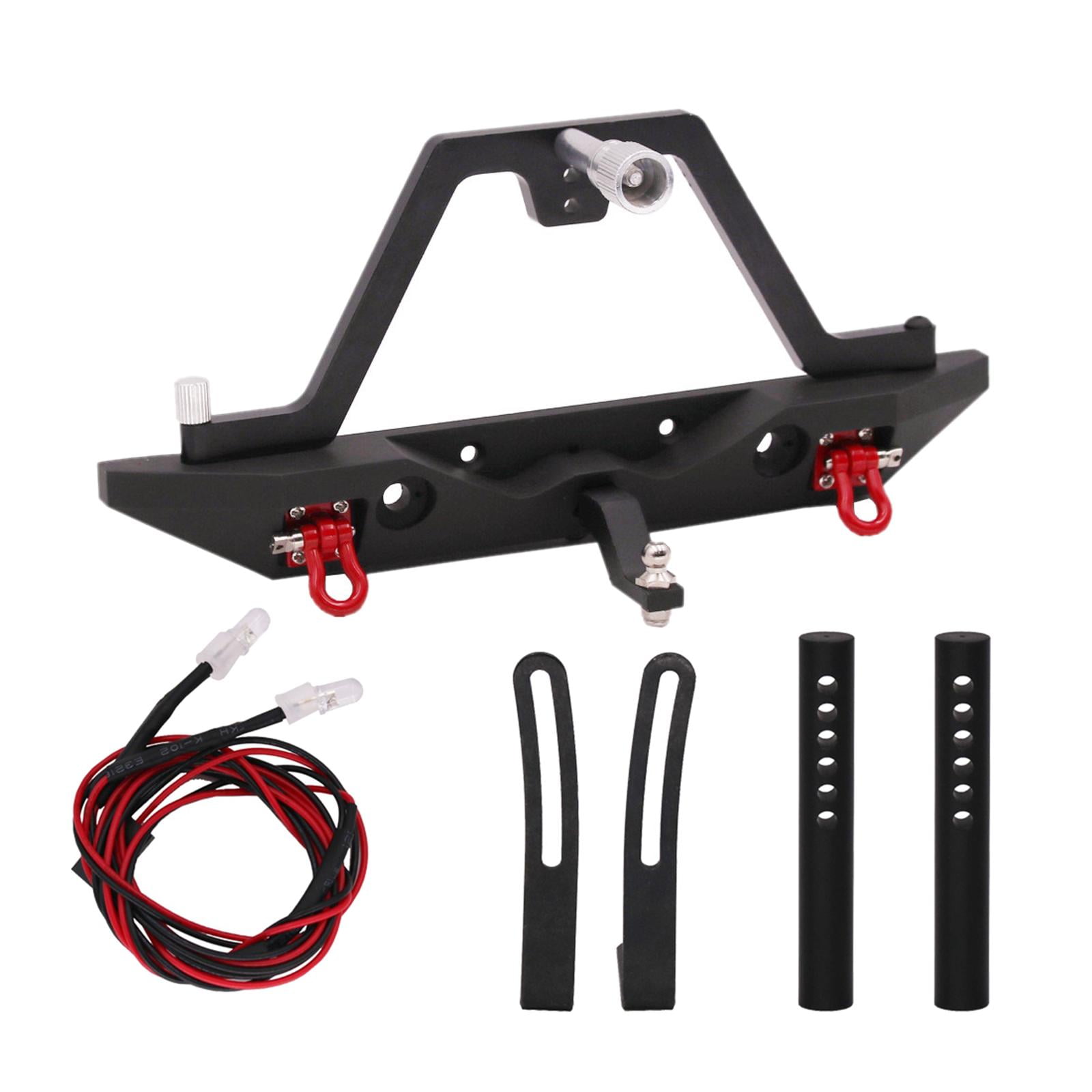 CNC Front Rear Bumper for Axial SCX10 SCX10 II 90046 90047 1:10 Scale ...