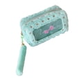 Bow Pencil Case, Large Capacity Plush Style Pen Pouch and Makeup ...