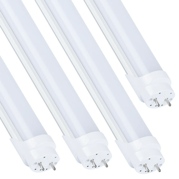 Super Bright V Shaped 8FT 270° Angel, 4 Row LEDs 80W 10800lm 6500K Cold ...