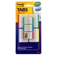 (2 pack) Post-it® Tabs Value Pack, Asst Primary Colors, 1 in. and 2 in ...