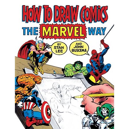 How to Draw Comics the Marvel Way - Walmart.com