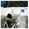 Roof Snow Rake, 21.5 FT Adjustable Snow Removal Tool with Slide ...