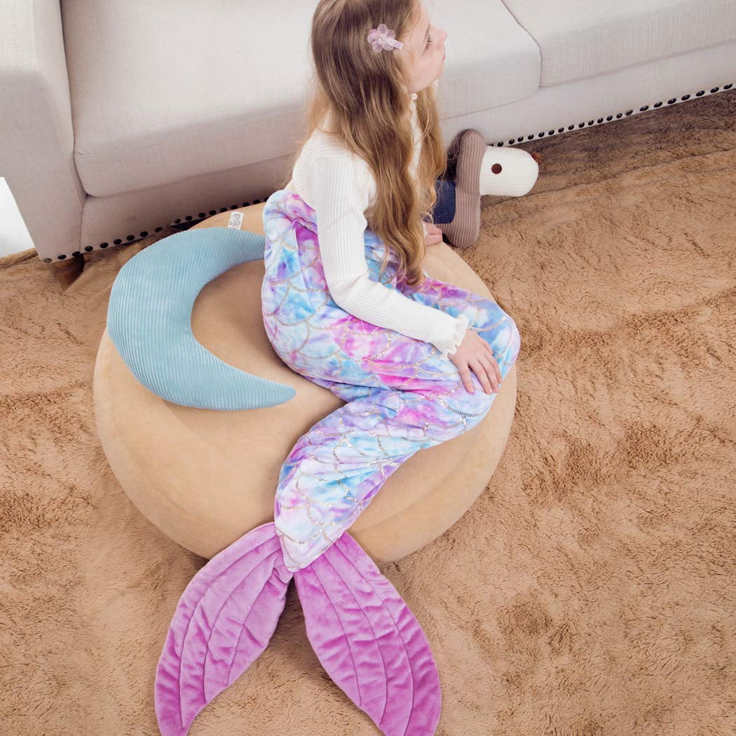 Click here for Cosusket Mermaid Tail Blanket  Mermaid Blanket For... prices