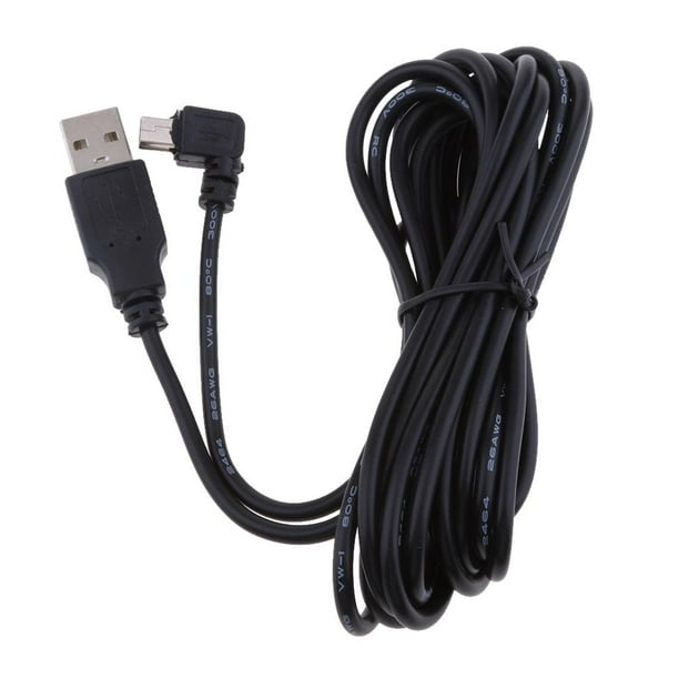 Cable de premium de 3,5 metros 5V2A Mini USB Cabeza doblada a Baoblaze ...