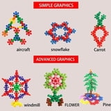200pc Building Blocks for Ages 5+ - Fine Motor Skills Kit w/ Spinning ...
