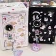 Diy Cartoon Sanrio Kuromi Safe Mini Hello Kitty Storage Box Kawaii ...