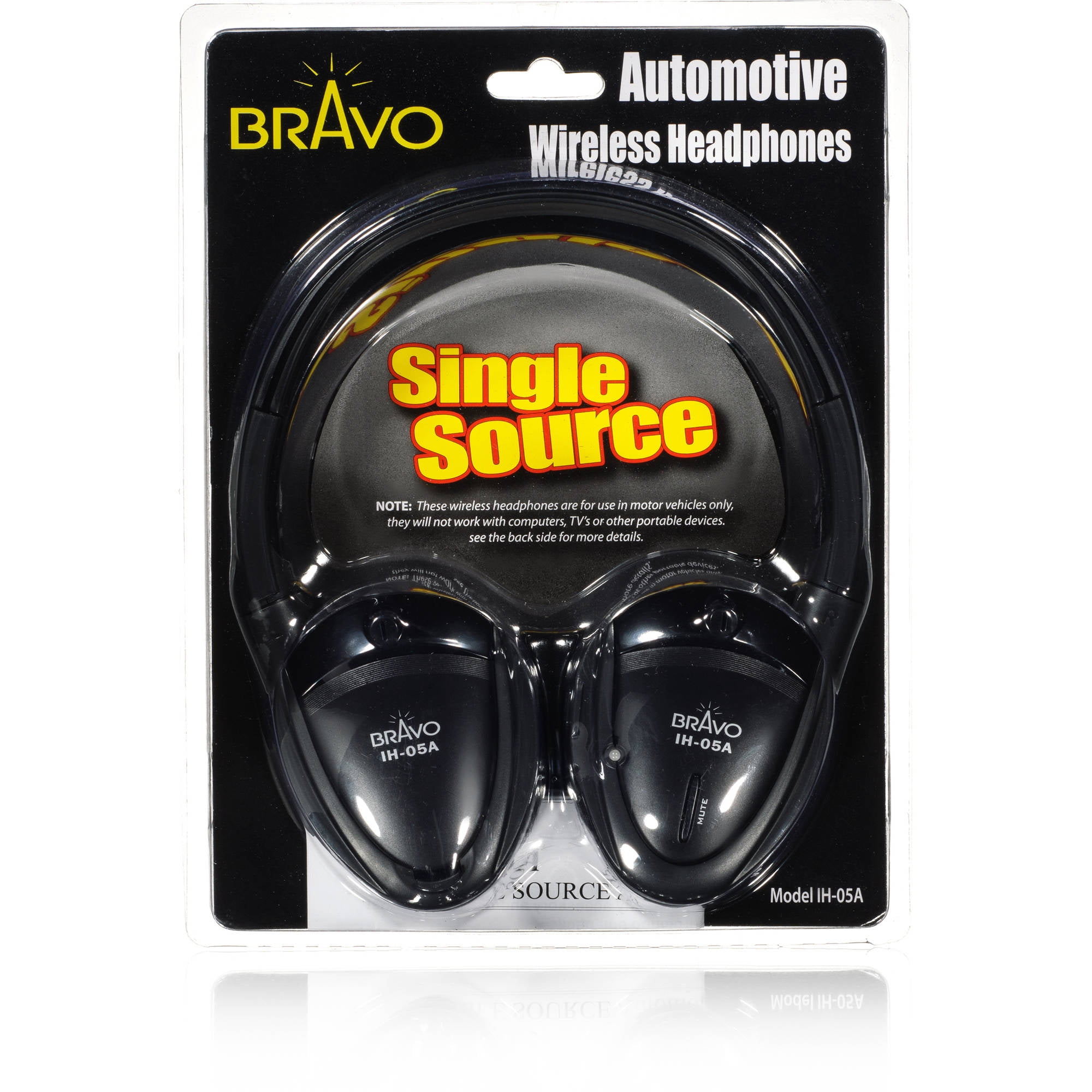 Buy Bravo View IH-05A - Single-Source IR Wireless Headphones Online at ...