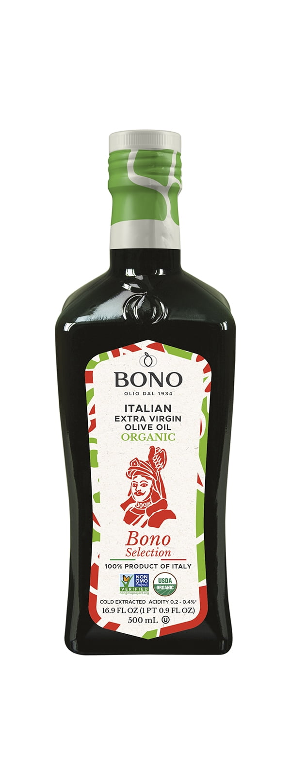 Bono Organic Italian Extra Virgin Olive Oil - Special Reserve -- 16.9 ...