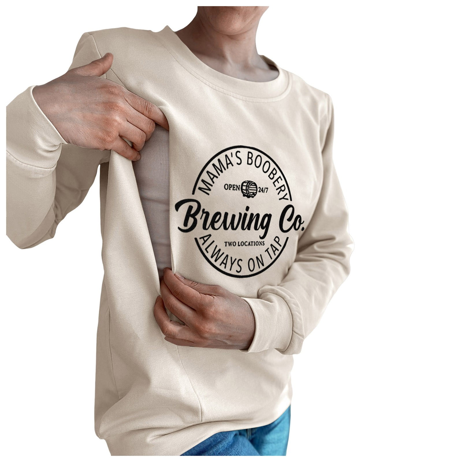 Click here for Icvfdpl Womens Maternity Tshirt Casual Nursing Swe... prices