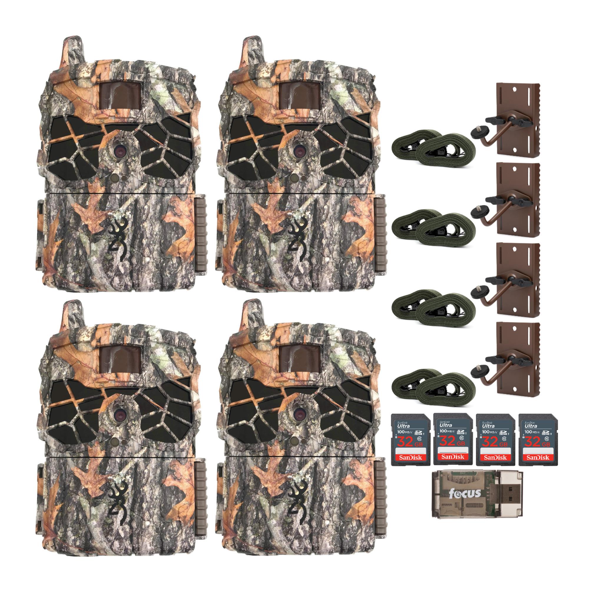 Browning Trail Cameras Defender Ridgeline Wireless Trail Camera (4-Pack ...