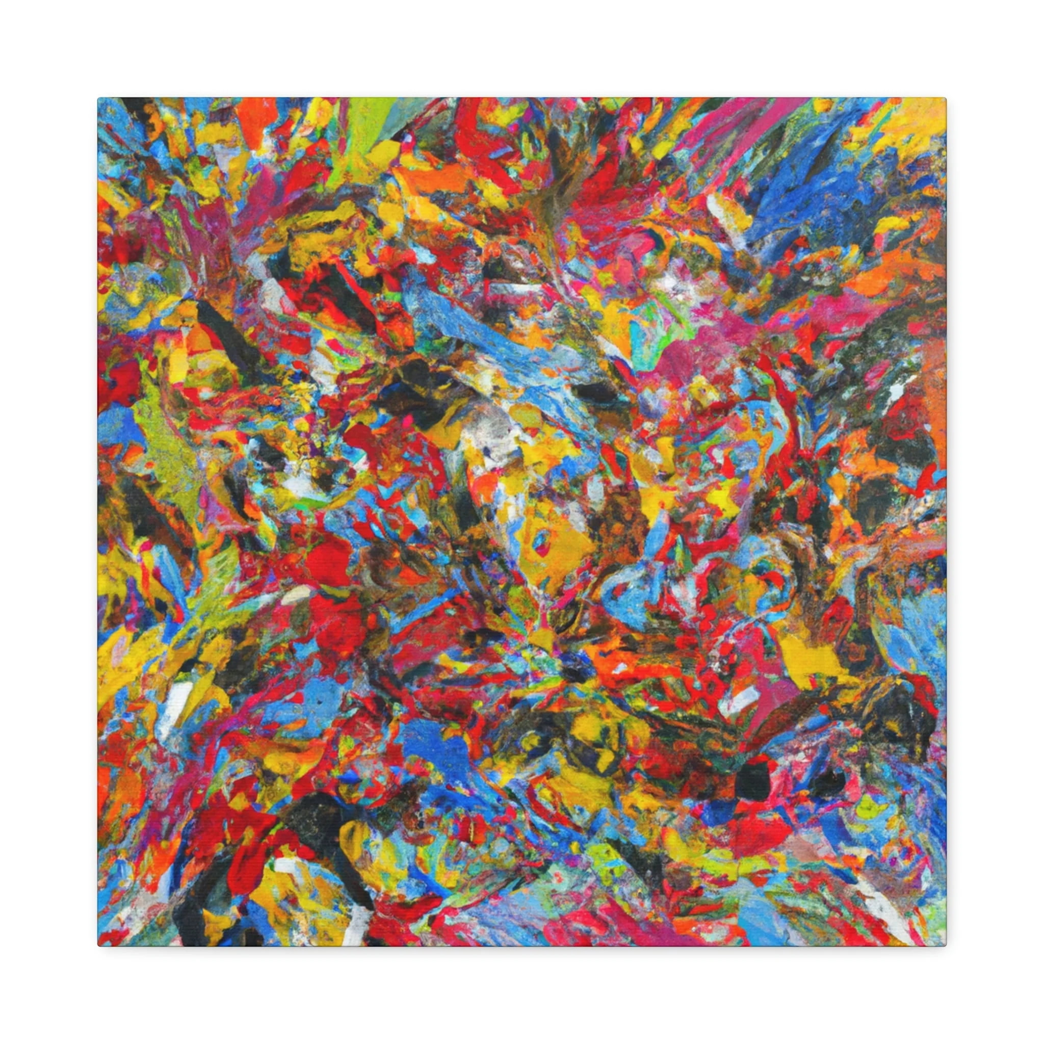 Coming Together in Color - Canvas - Walmart.com