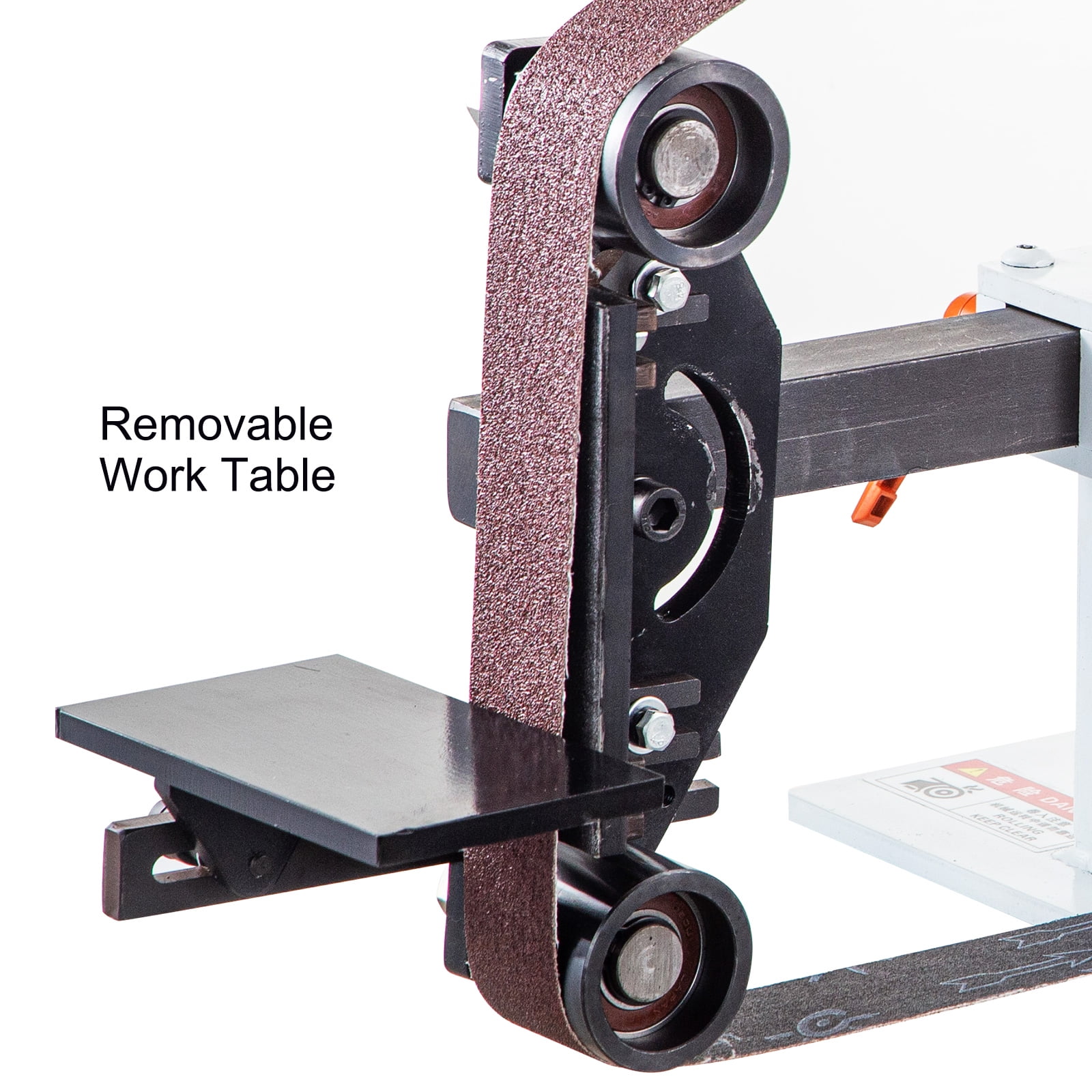 Buy VEVORbrand 2Hp Belt Grinder Constant Speed 2 X 82 Belt Disc Sander ...