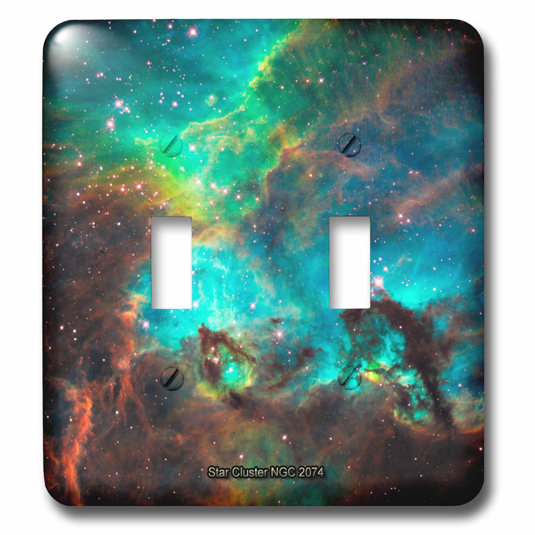 3dRose Galaxy and Nebula - Star Cluster NGC 2074 in the Large Cosmic ...