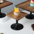 Wooden Cake Stand 15cm Rustic Dessert Display Stand Afternoon Tea ...