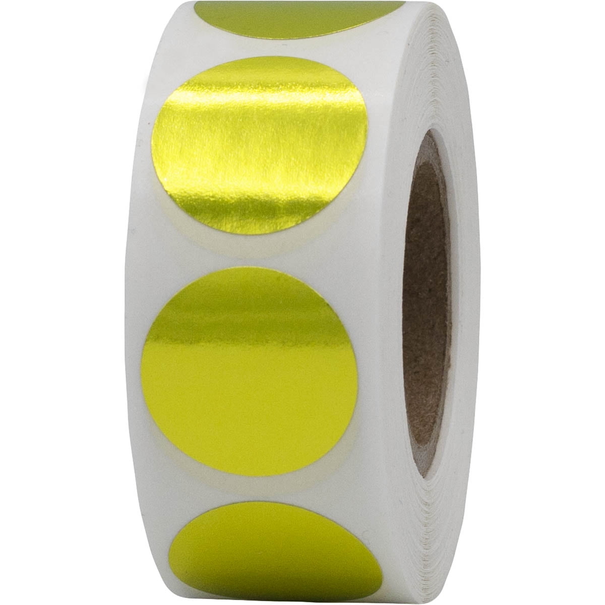 Gold Circle Dot Stickers | 0.75" Inch Round | 500 Pack - Walmart.com